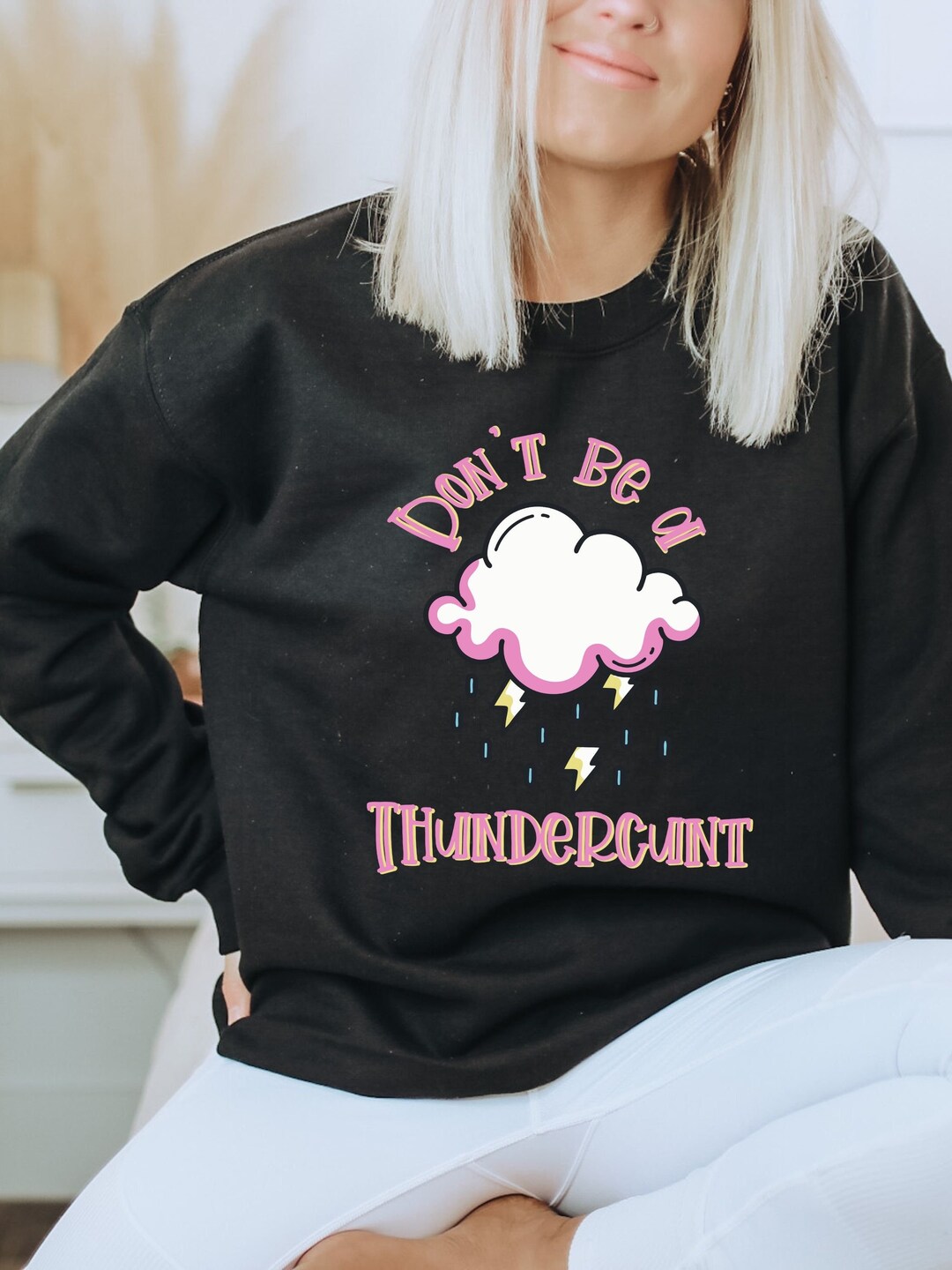 Dont Be A Thundercunt Cunt C Word Lightning Clouds Thunder Lightning ...