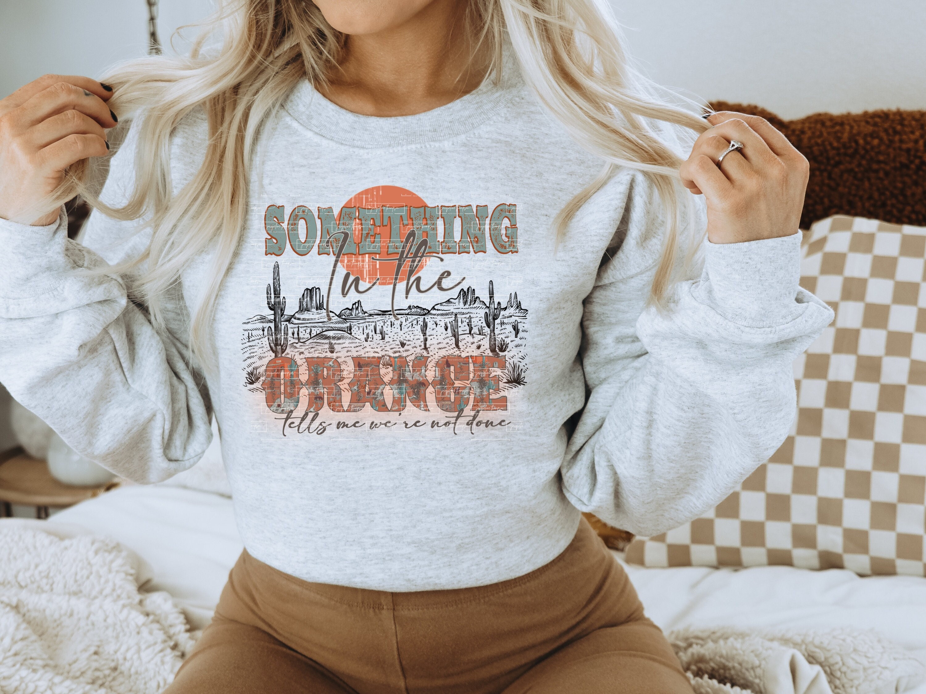 Something in the Orange Western Desert Boho Country Song Lyrics Cut ...