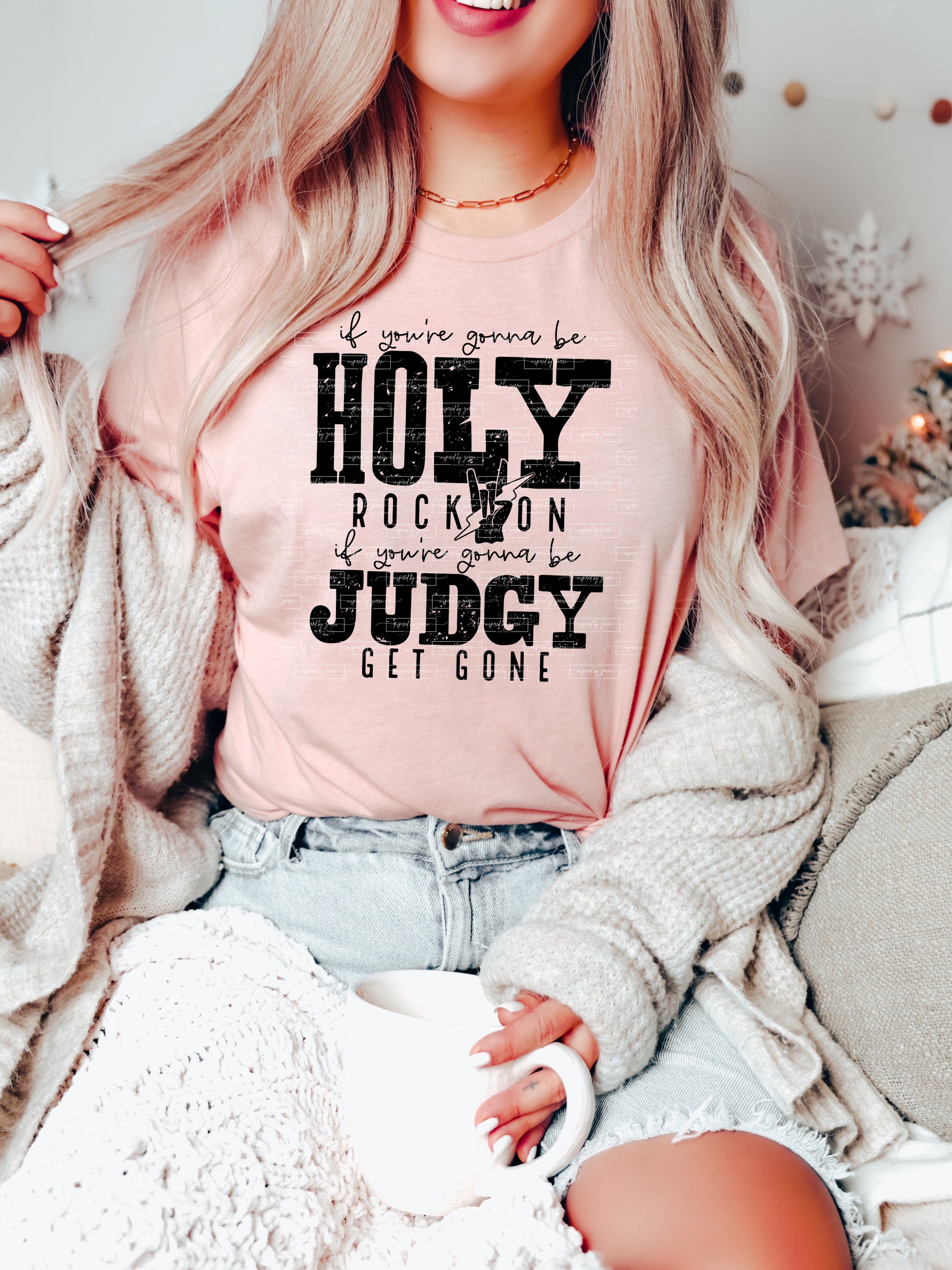 Holy Rock on Judgy Get Gone Design Digital Design Download Instant ...