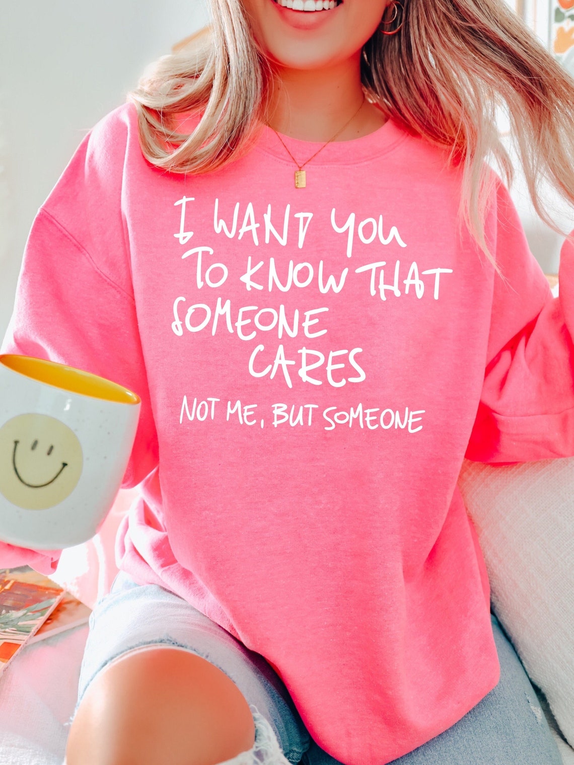 I Want You to Know Someone Cares Not Me but Someone Svg - Etsy