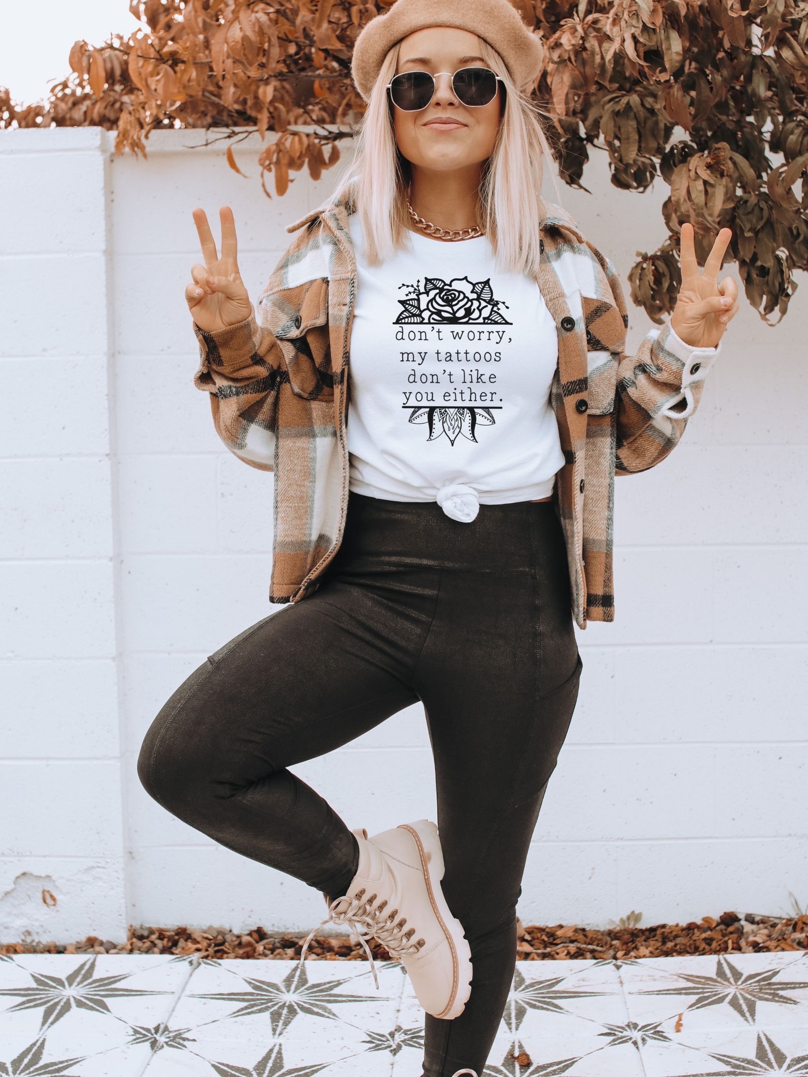 Don't Worry My Tattoos Don't Like You Either | Tattoo Svg | Sarcasm Svg ...