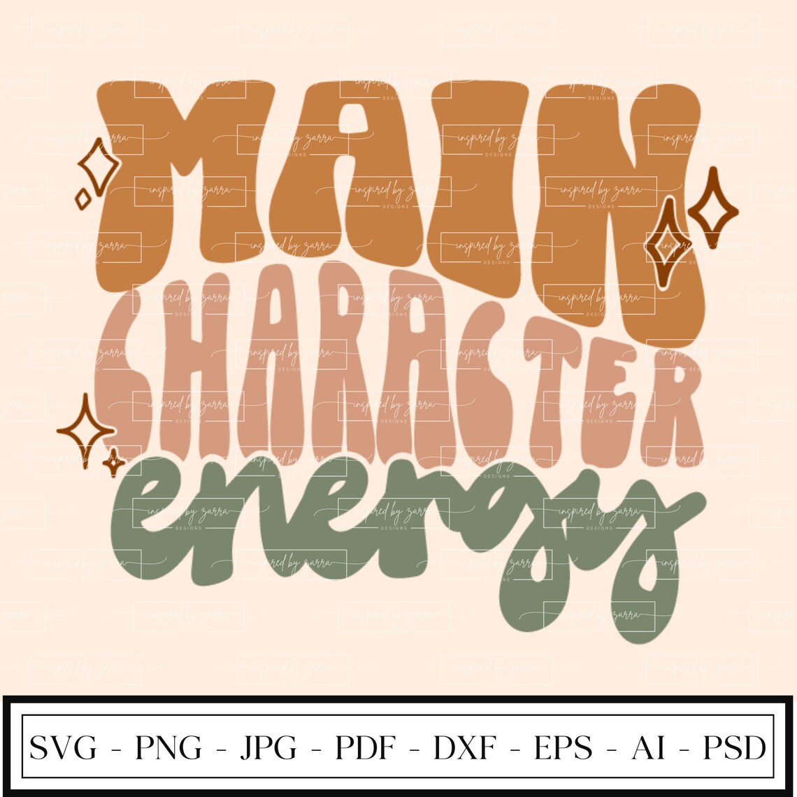 Retro Main Character Svg Hippie Svg Trending Now Boho Svg - Etsy