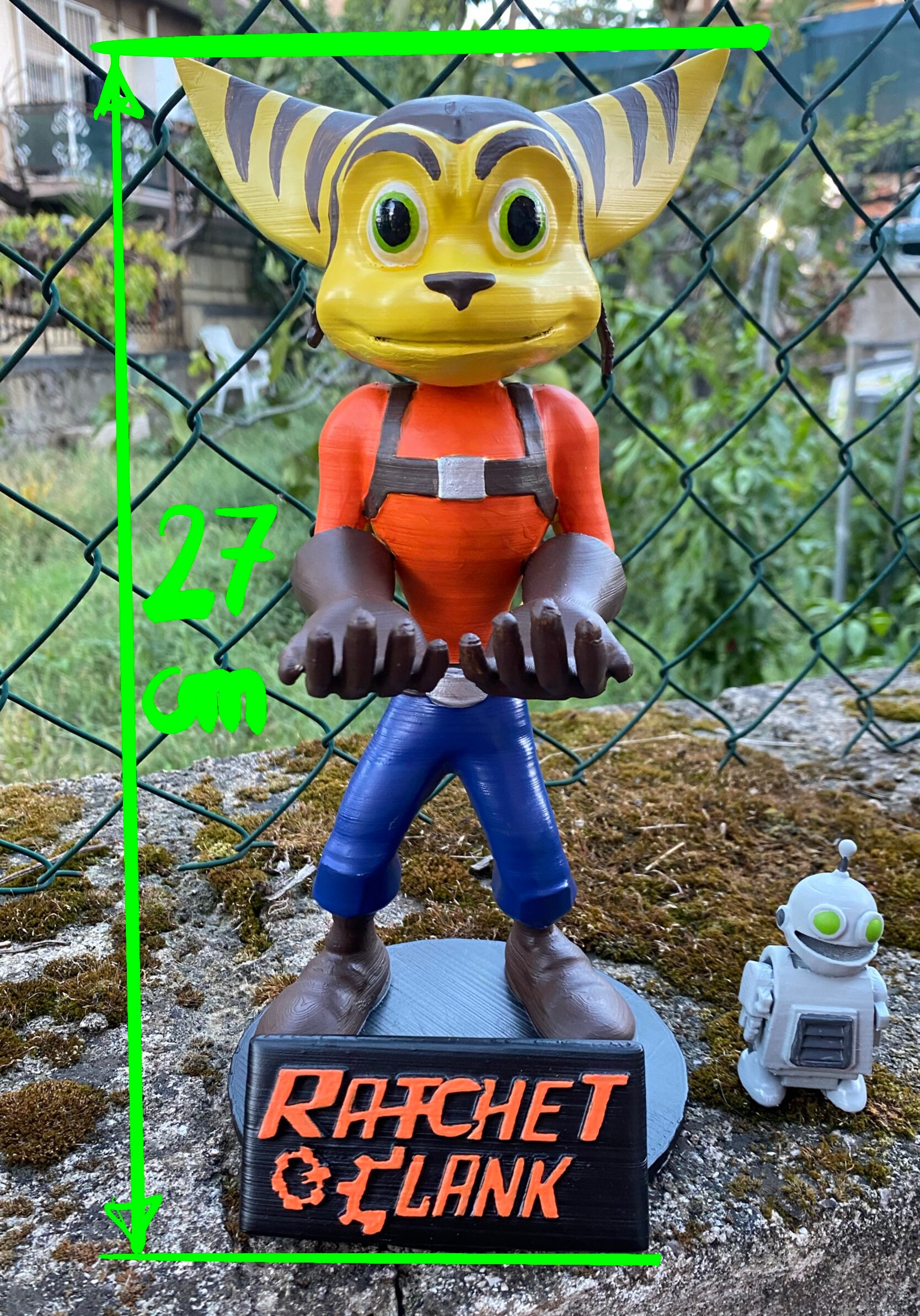 Ratchet and Clank Statue Joystick Stand - Etsy