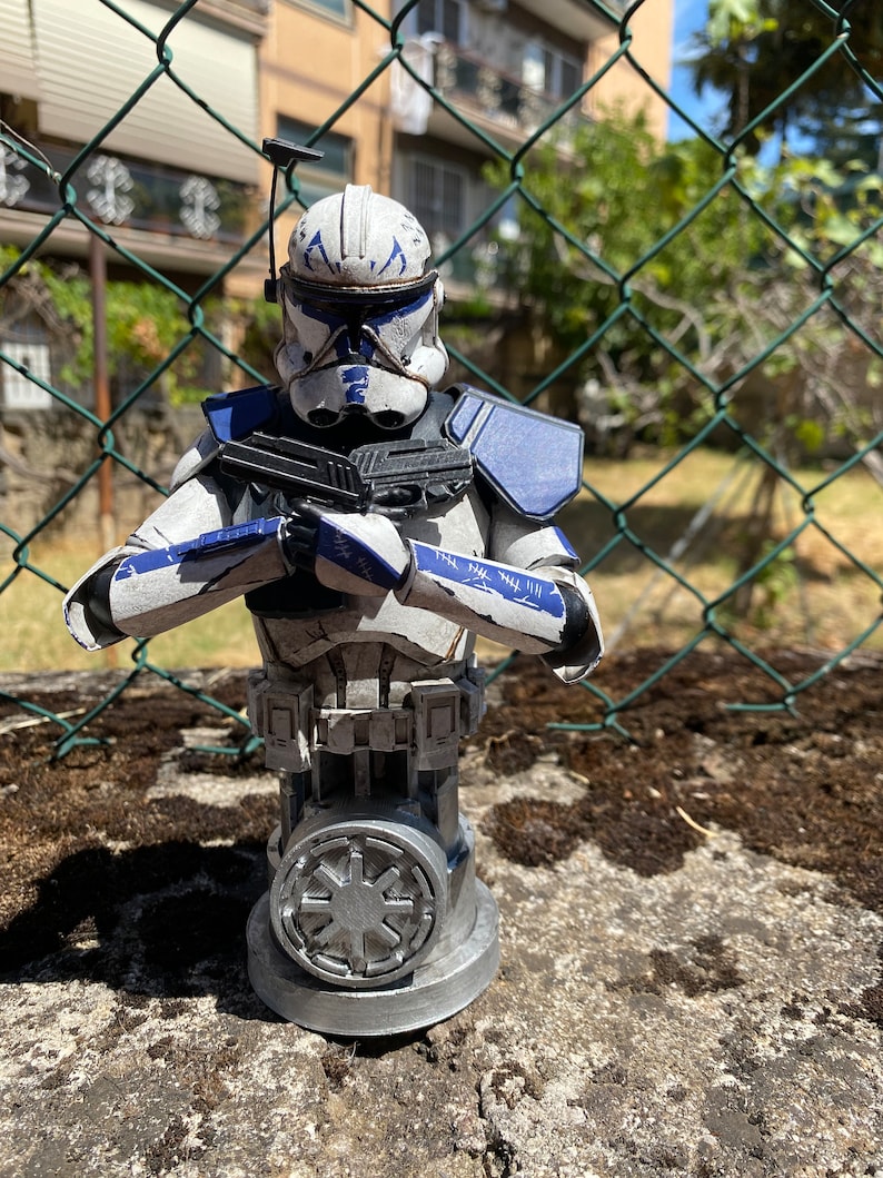 Captain Rex Star Wars Clone Troopers Capitano Rex the Clone - Etsy