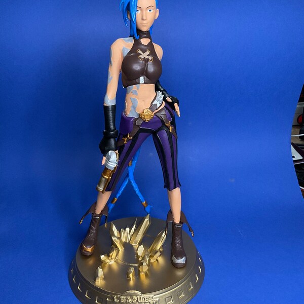Arcane Jinx Figure - Etsy