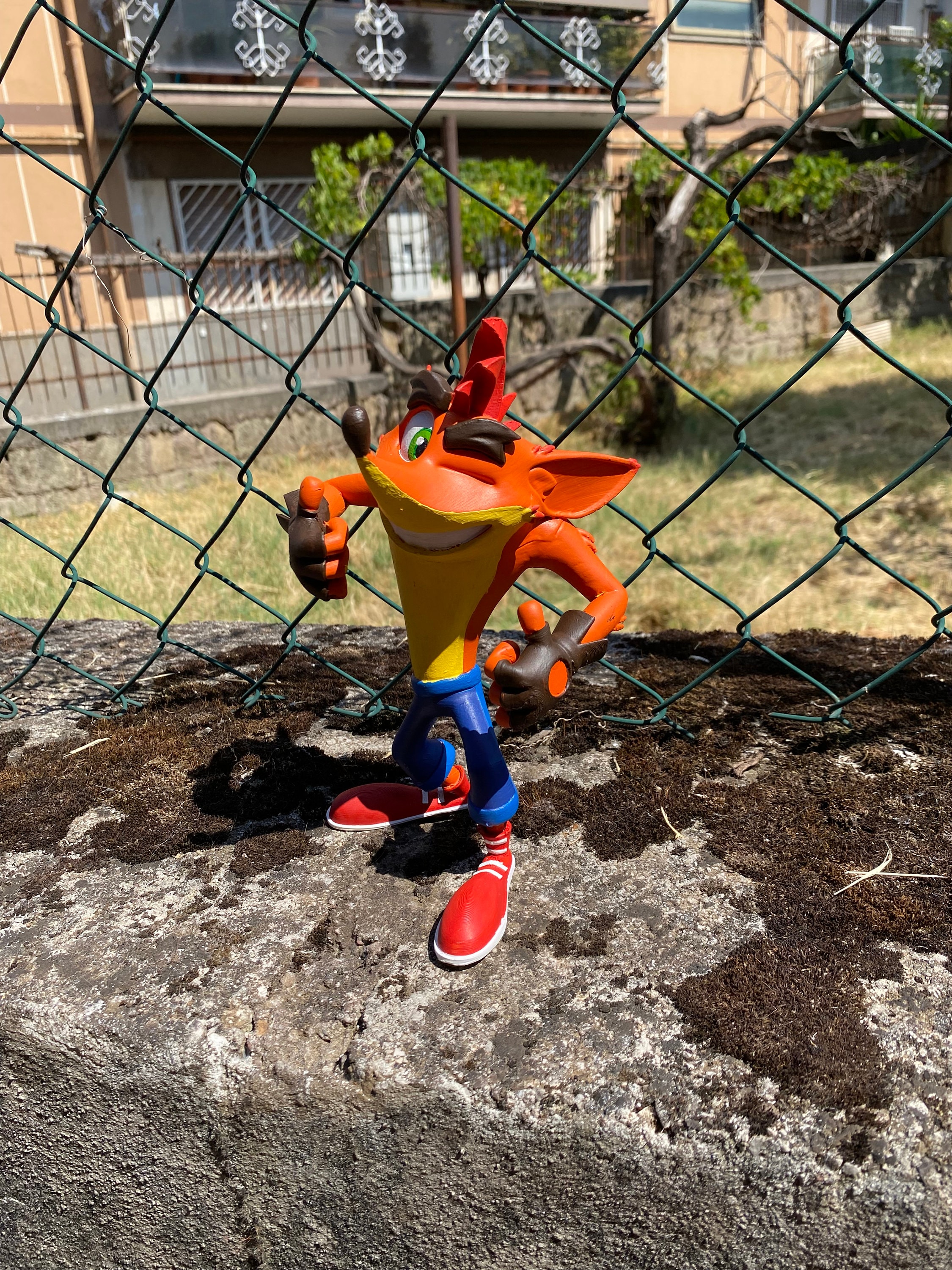 Crash Bandicoot Statue Action Figure - Etsy