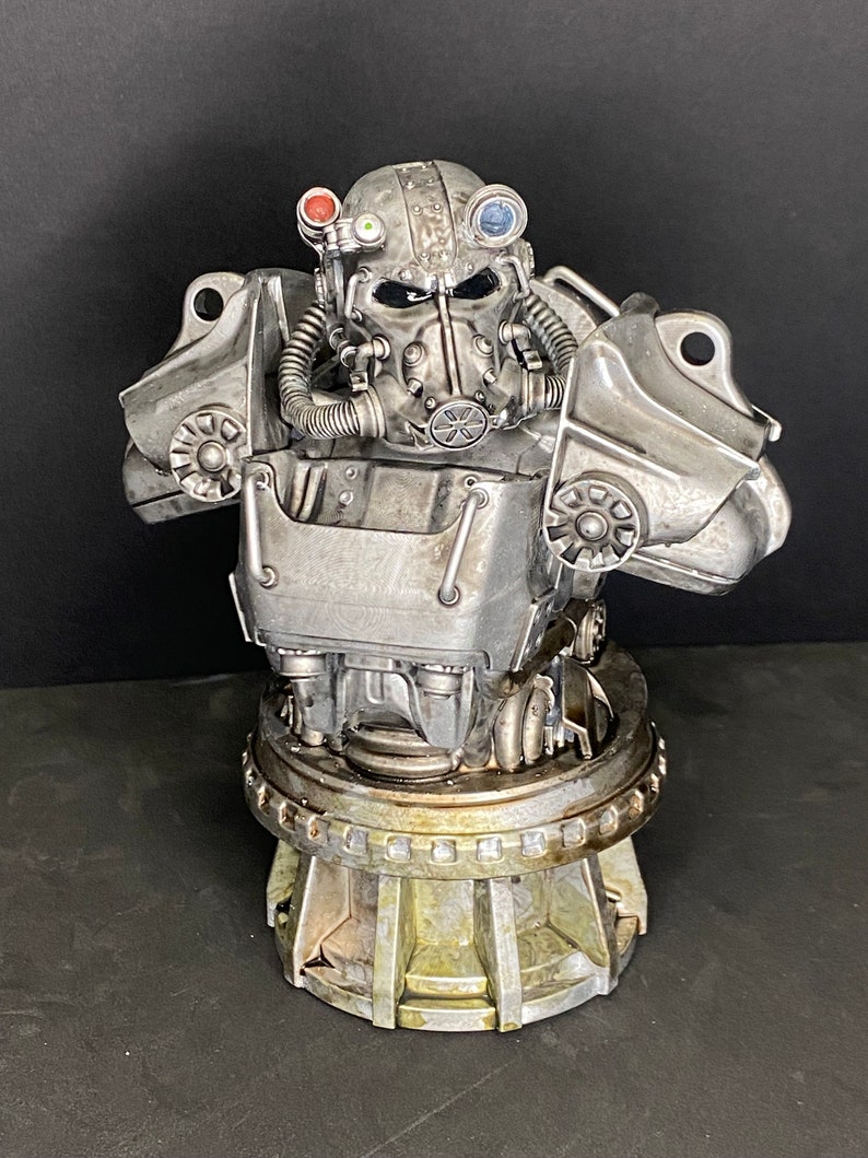 Half Bust T 45 Power Armor Knight From the Series Fallout Atomic ...