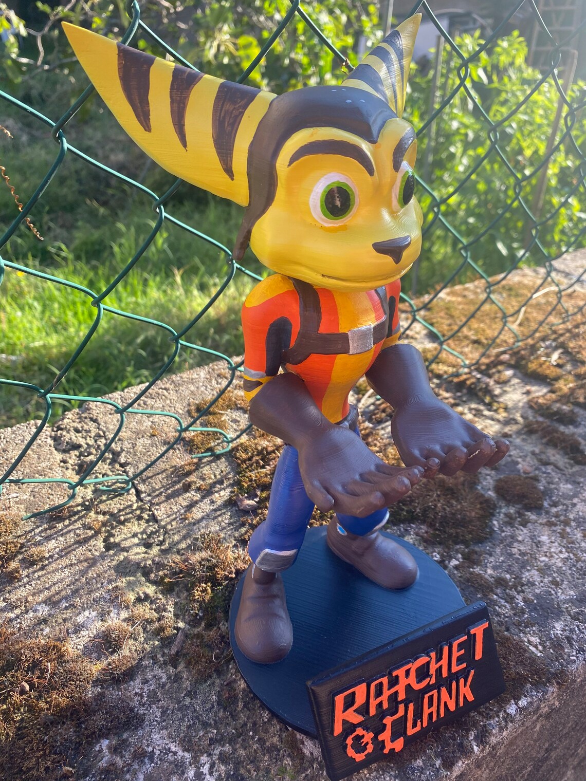 Ratchet and Clank Statue Joystick Stand - Etsy