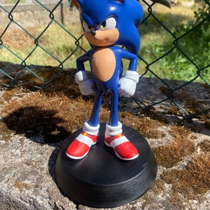Sonic Statue Sonic Movie - Etsy