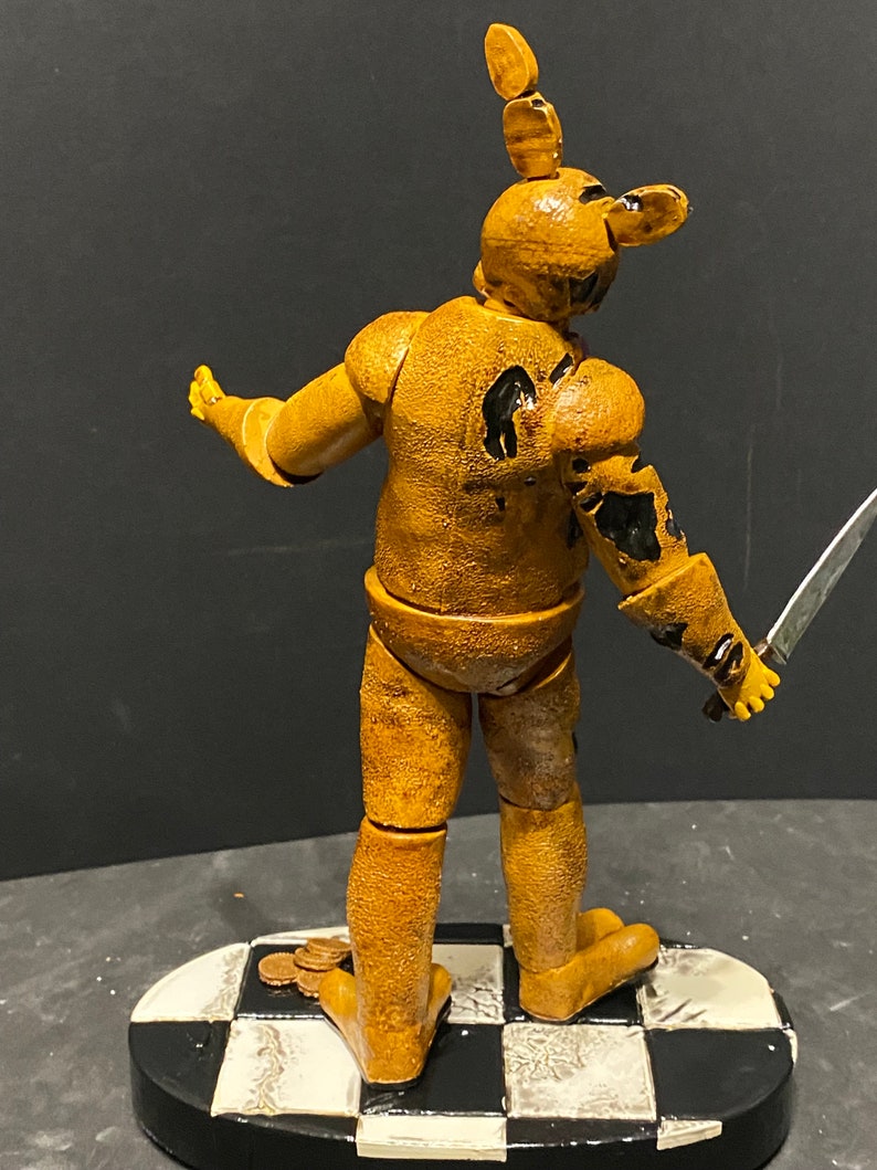 Spring Bonnie Springbonnie Statue William Afton Five Night at Freddy ...