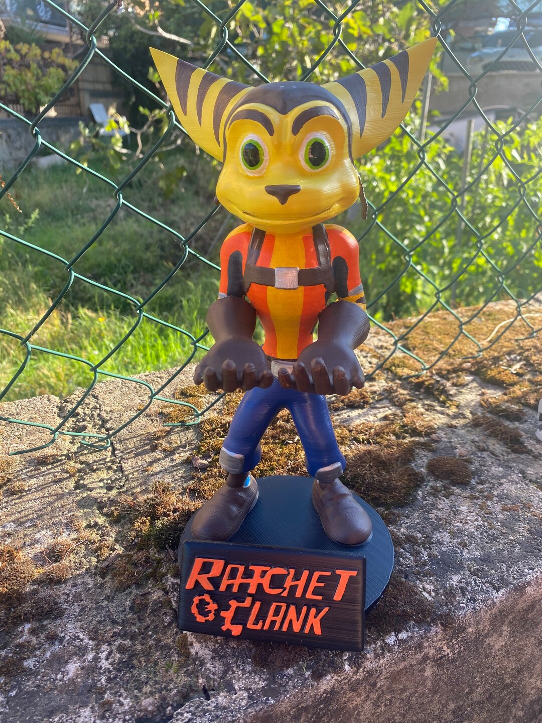 Ratchet and Clank Statue Joystick Stand - Etsy