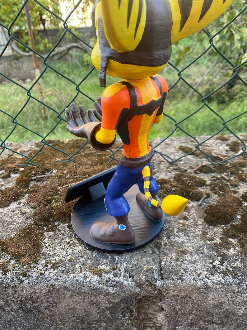 Ratchet and Clank Statue Joystick Stand - Etsy