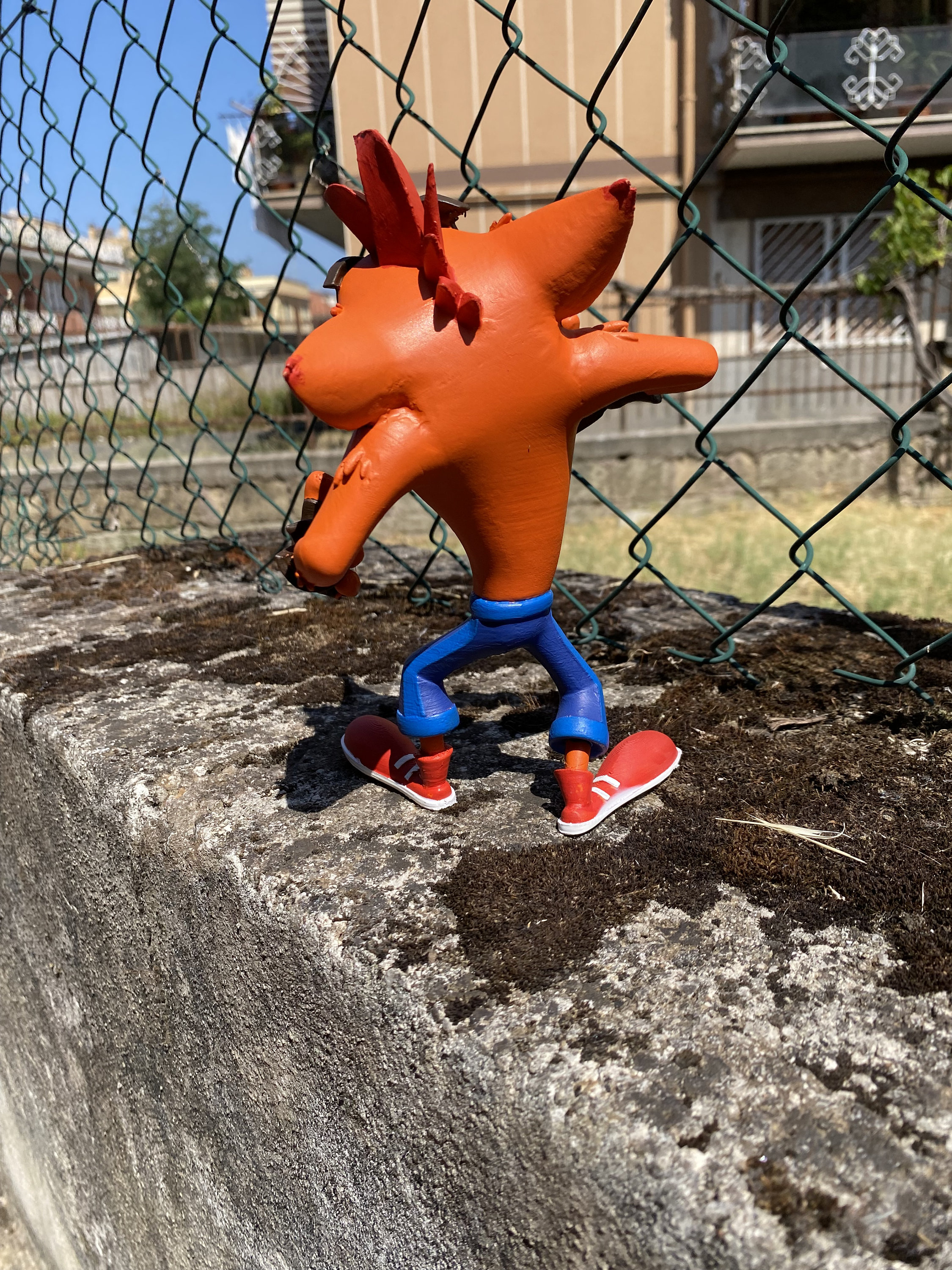 Crash Bandicoot Statue Action Figure - Etsy