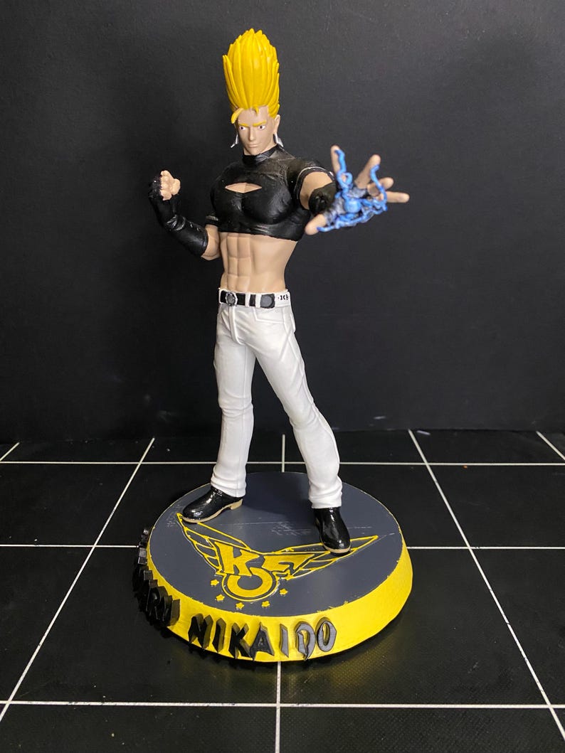 Benimaru Nikaido Statue by “the King of Fighter” Universe Kof “the ...