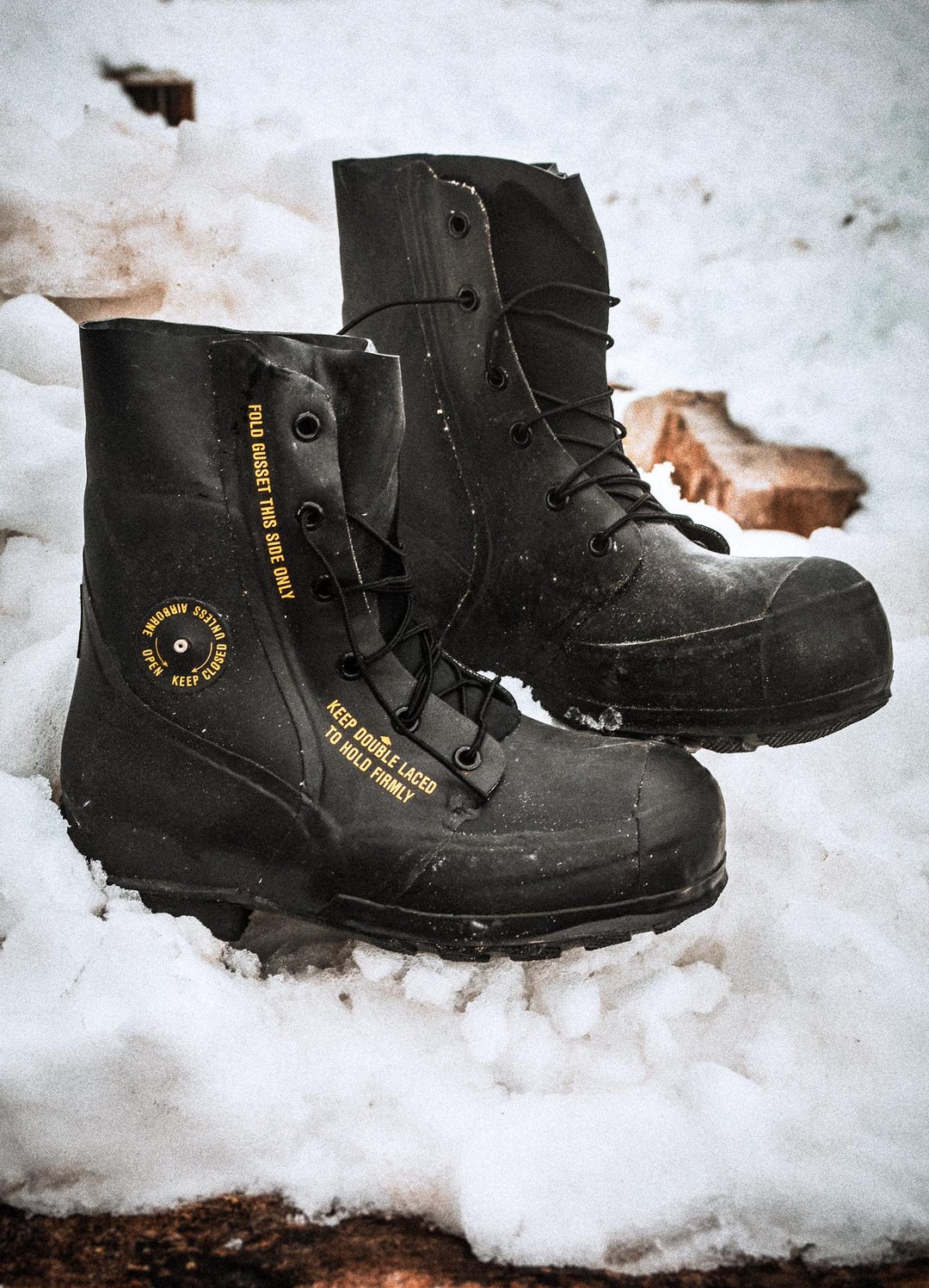 U.S. G.I. Mickey Boots – Unissued Extreme Cold Military Footwear - Etsy