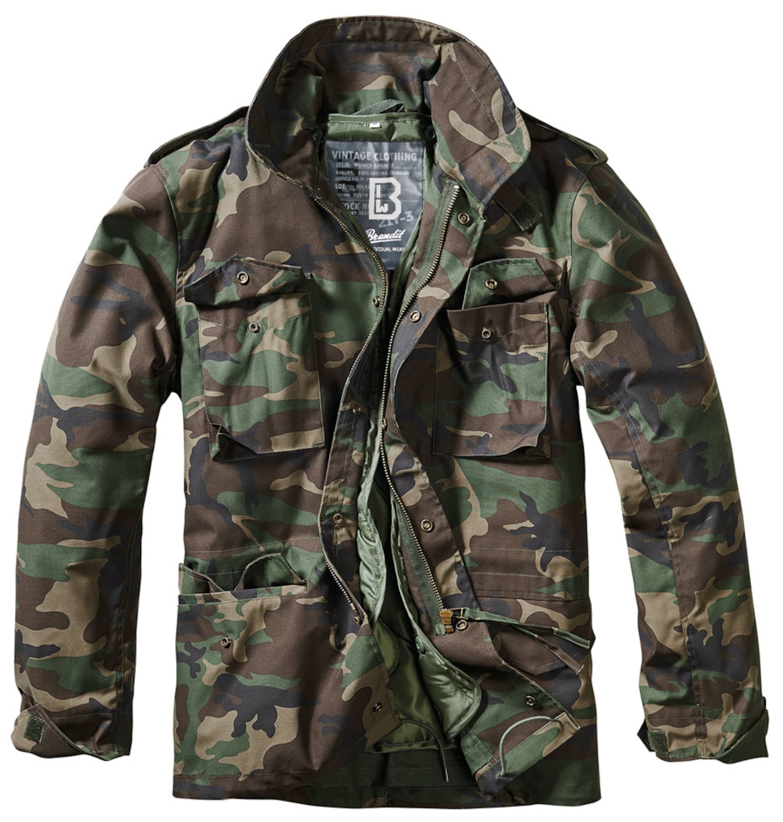 Brandit M-65 Style Field Jacket - Etsy