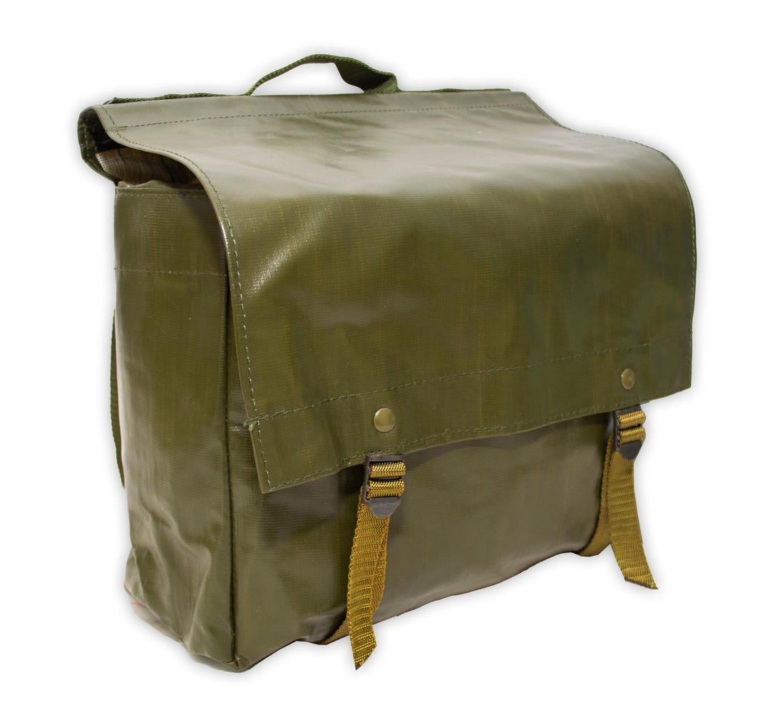 Czech Military Messenger Bag – Waterproof Shoulder Bag With Flap ...