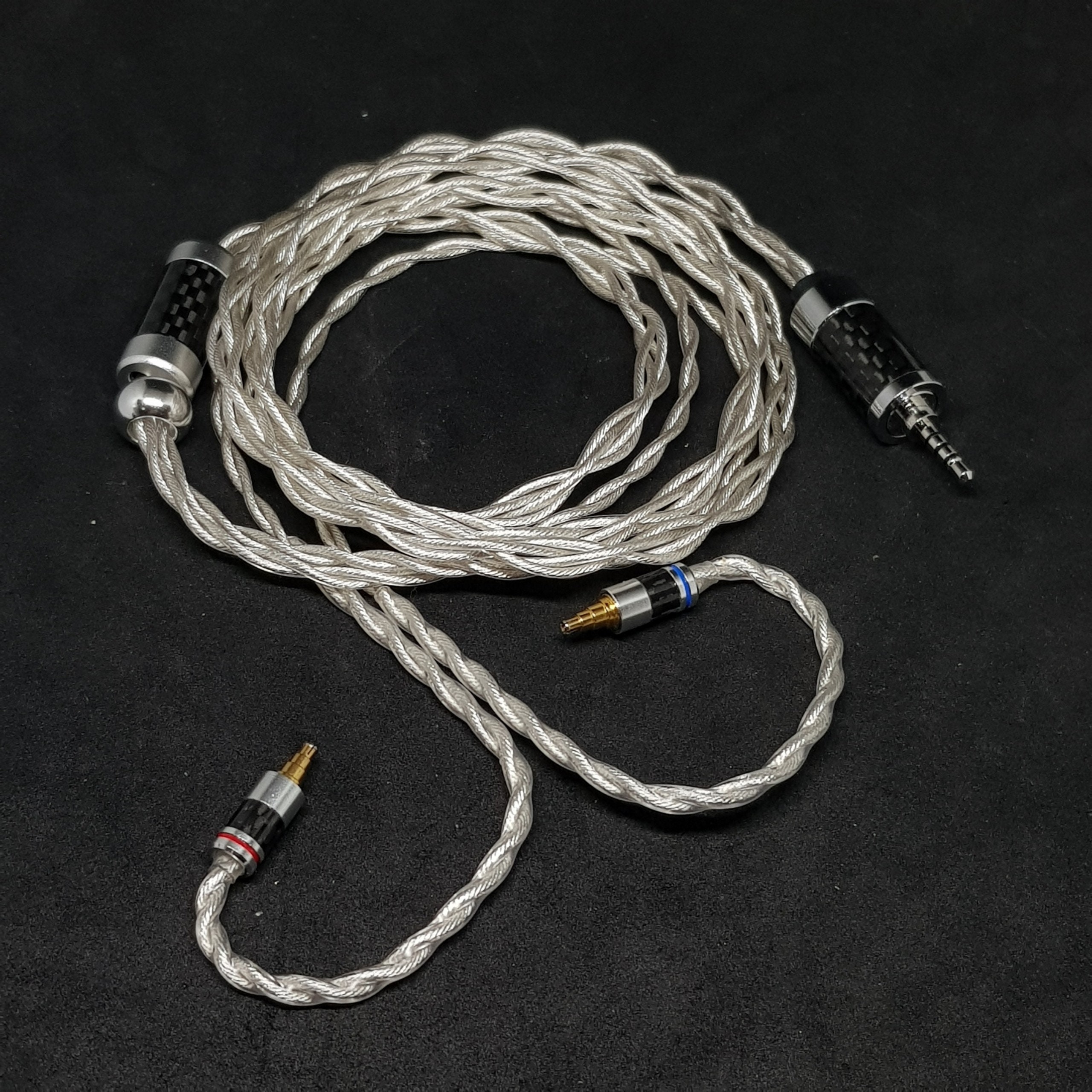 Custom Cable for Inear Monitor-silver Plated Copper-connector 2pin 0 ...