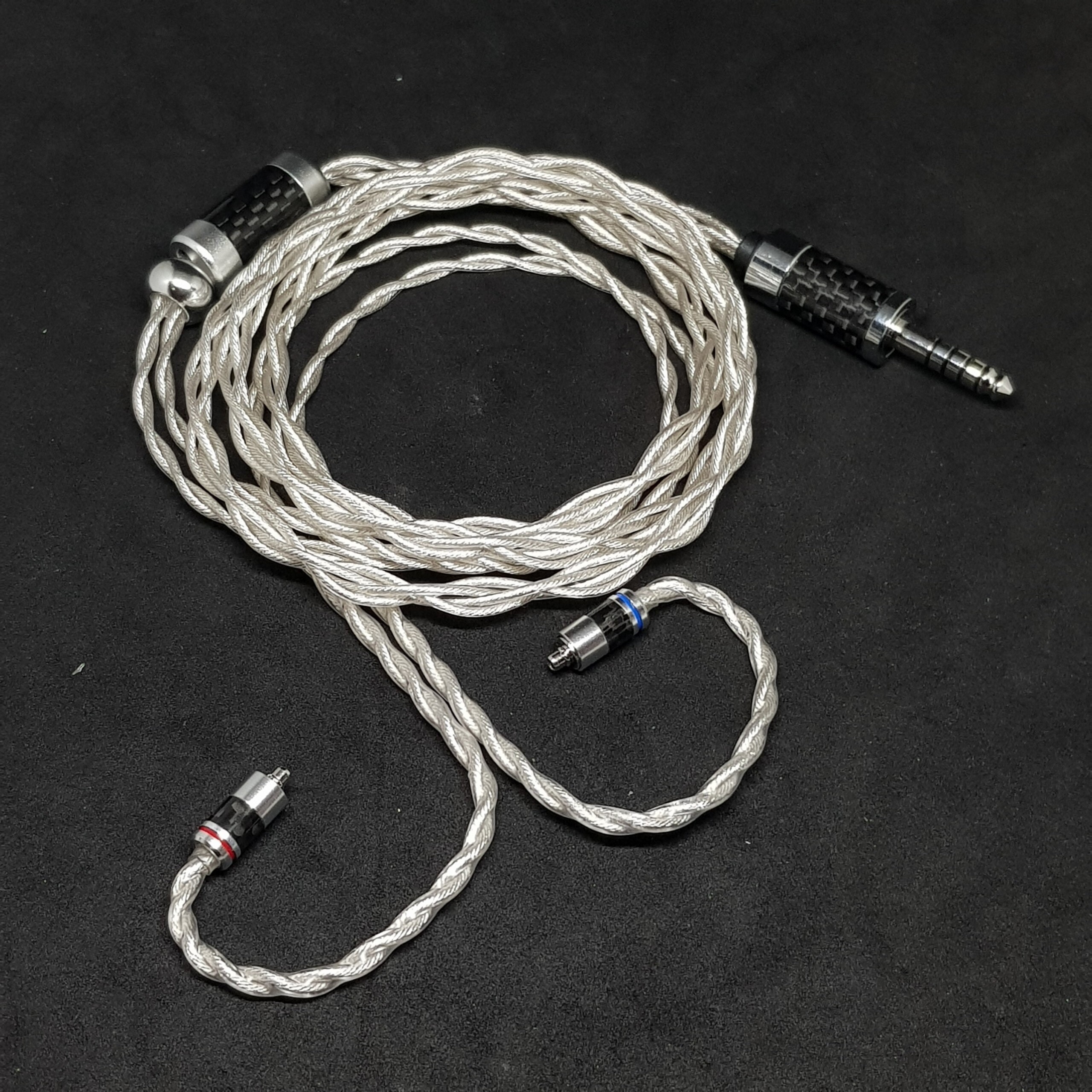 Custom Cable for Inear Monitor-silver Plated Copper-connector 2pin 0 ...