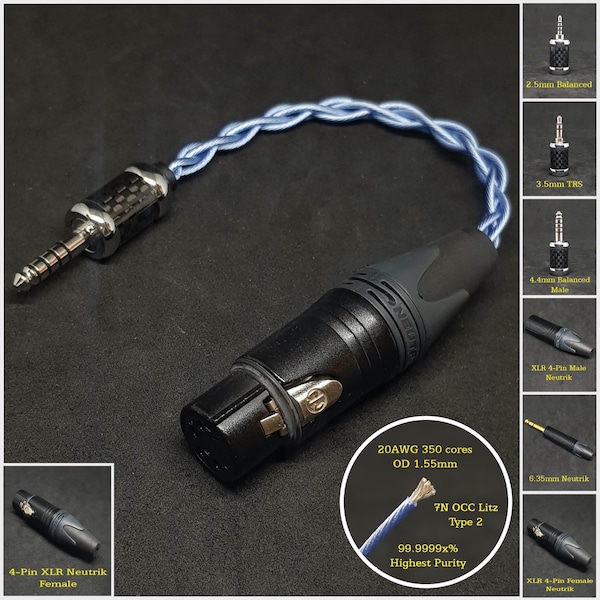 Neutrik Xlr 7 Pin Connectors - Etsy Australia