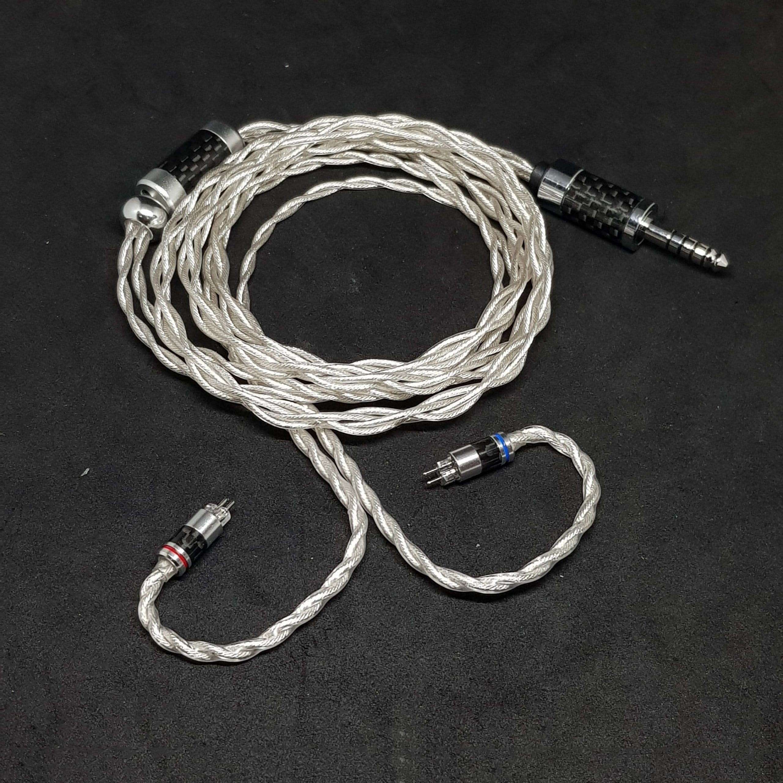 Custom Cable for Inear Monitor-silver Plated Copper-connector 2pin 0 ...