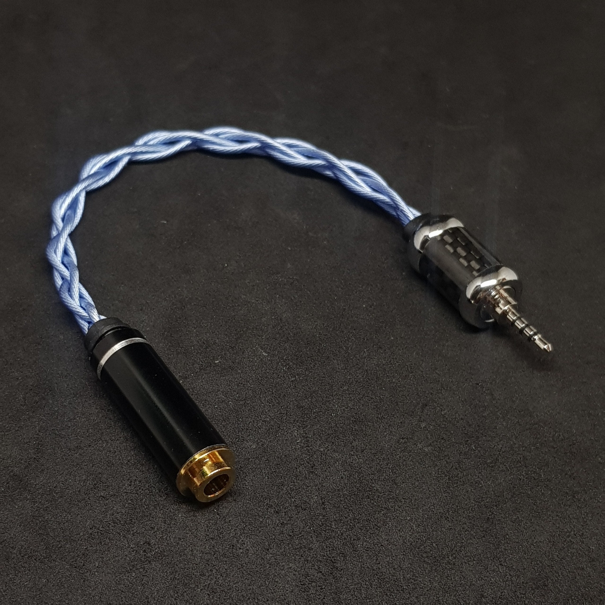4.4mm Balanced Adapter Cable - Convert to 3.5mm/6.35mm(1/4") Single ...