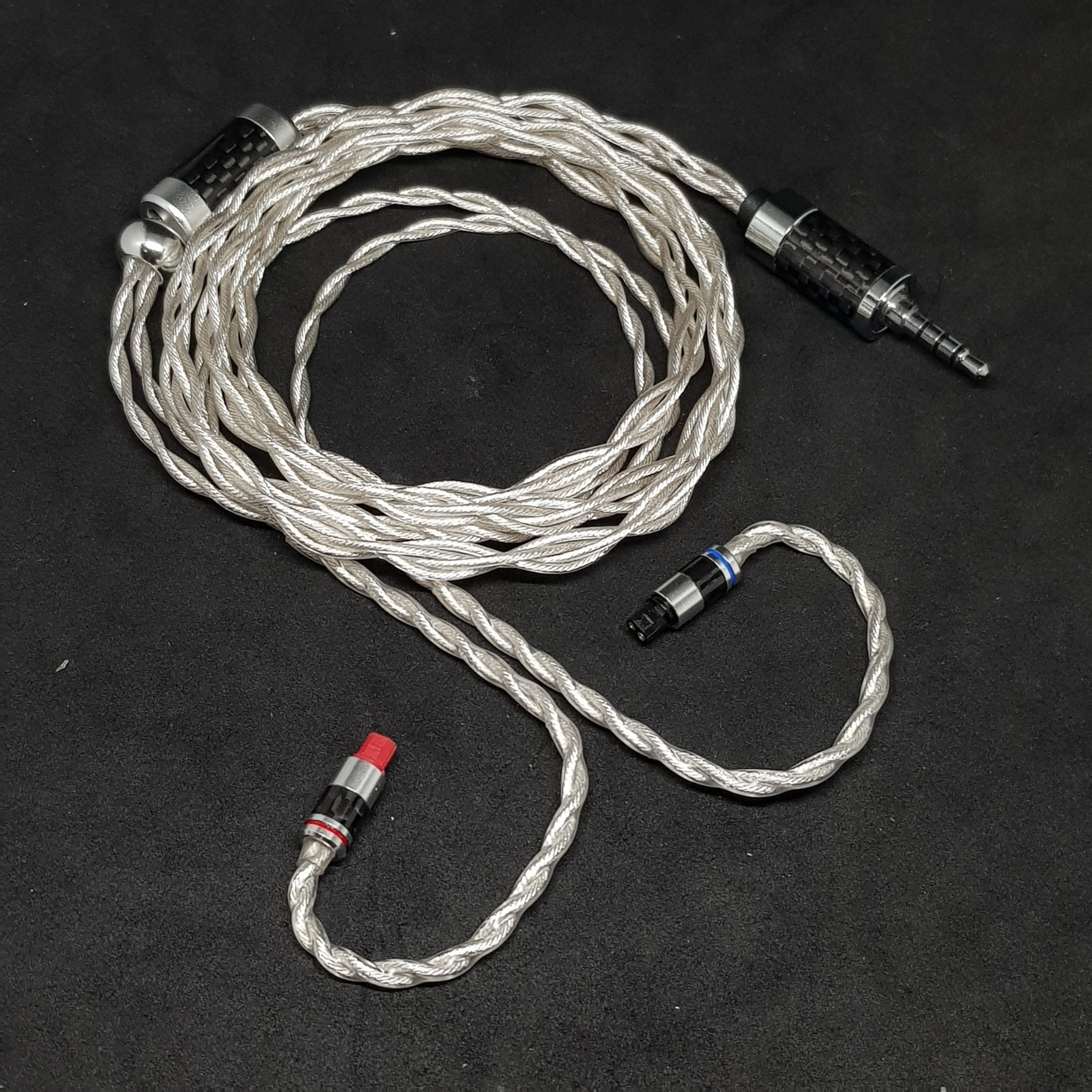 Custom Cable for Inear Monitor-silver Plated Copper-connector 2pin 0 ...