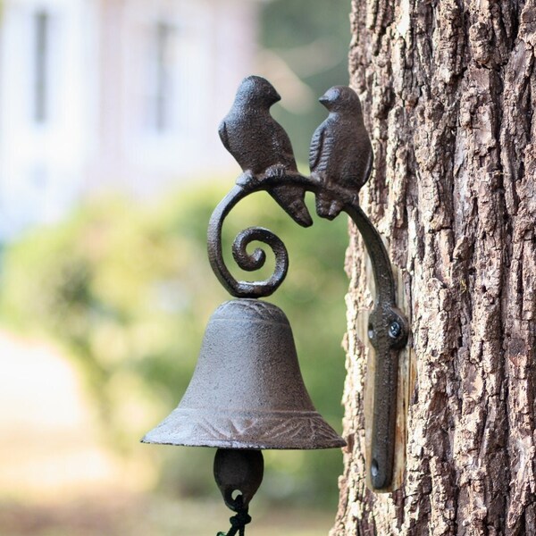 Cast Iron Birds on Branch - Etsy