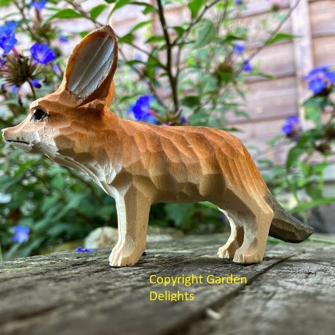 Long Eared Fox Fox Cub Home Deco Gift for Her Gift for - Etsy