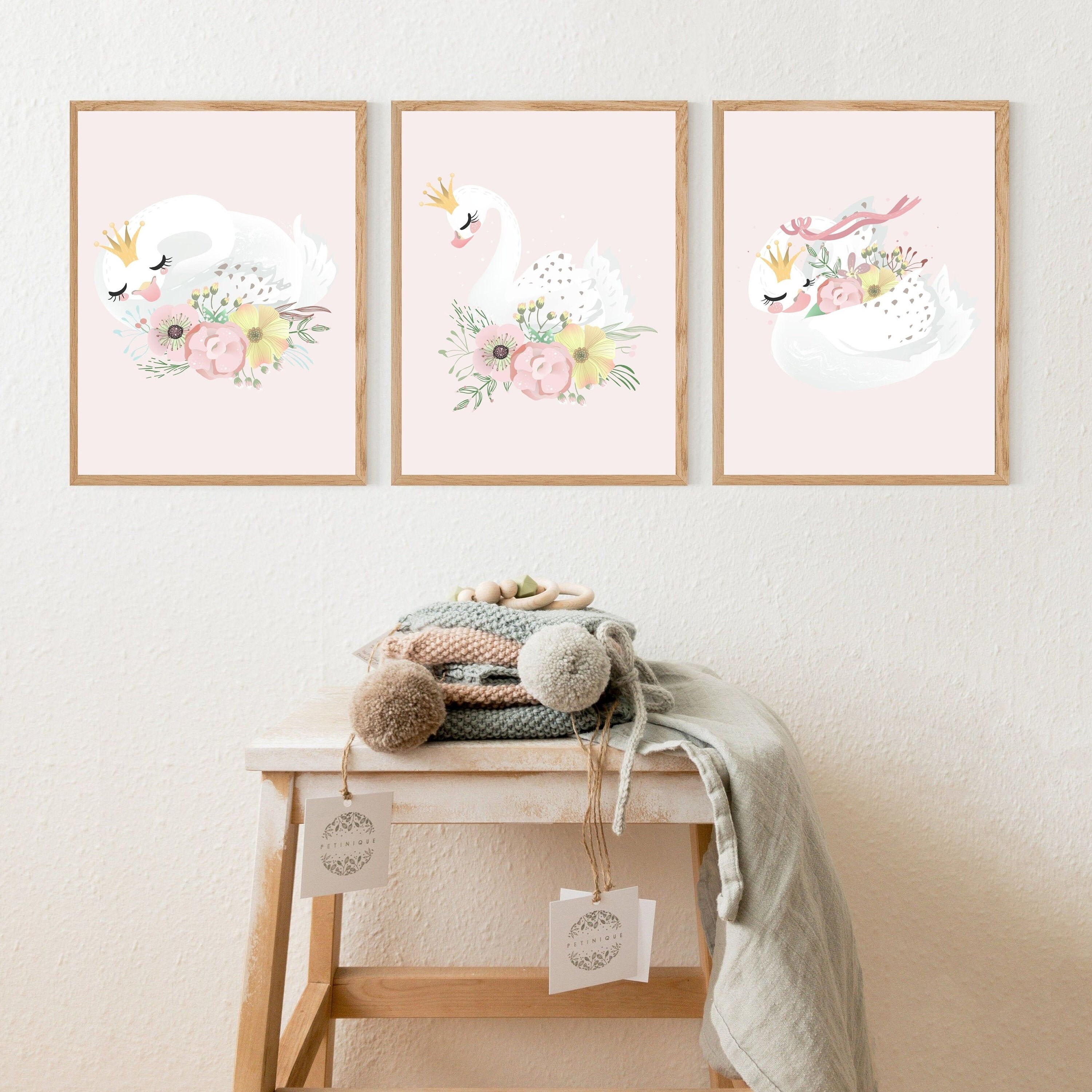 Swan Swan Wall Decor Swan Print Swan wall art Swan Decor | Etsy