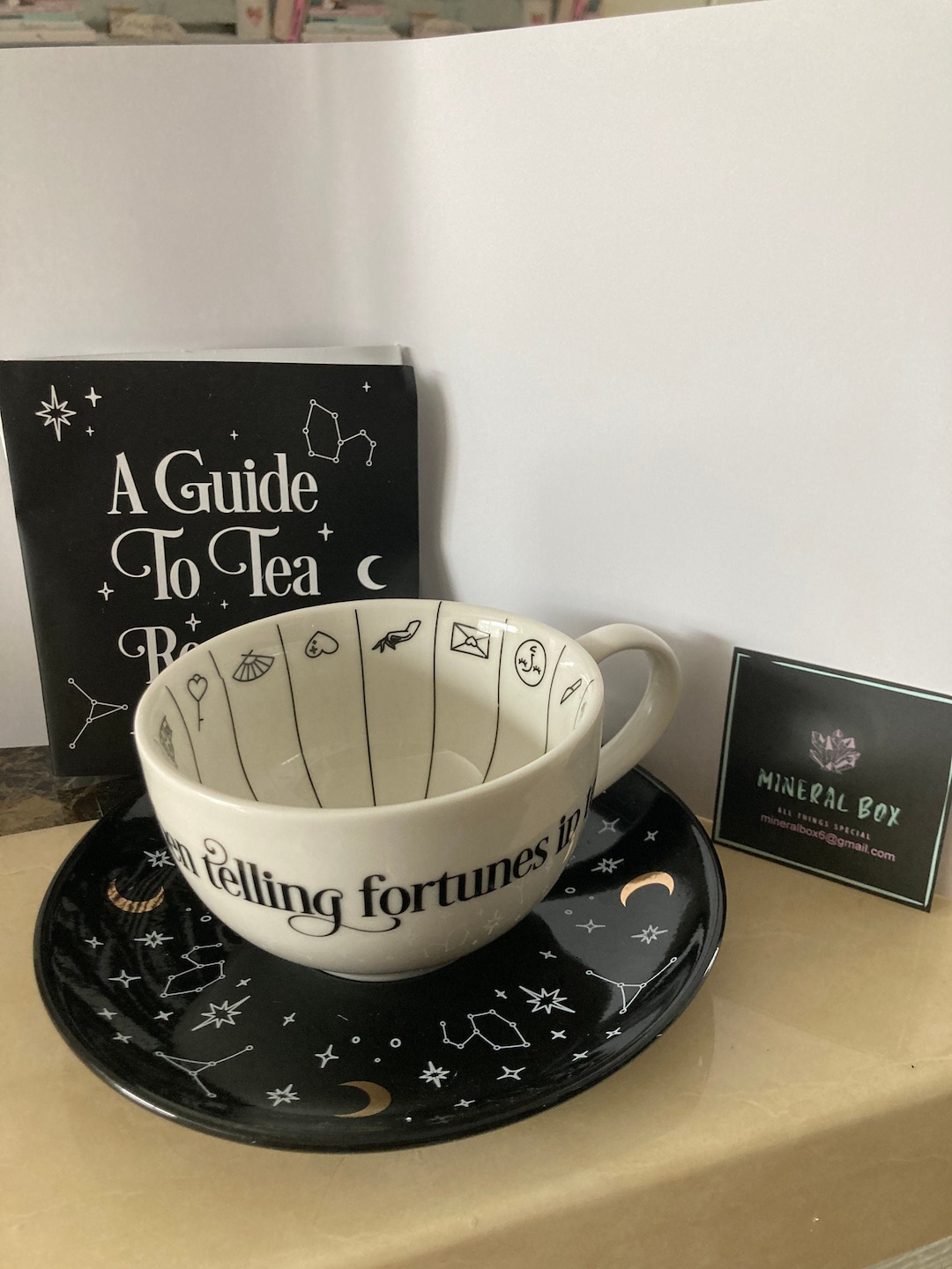 Fortune Teller Cup and Saucer Set - Etsy