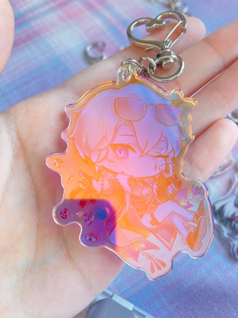 Acrylic Charms Honkai Star Rail, Chibi Cute Sampo, Aventurine, Dr.ratio ...