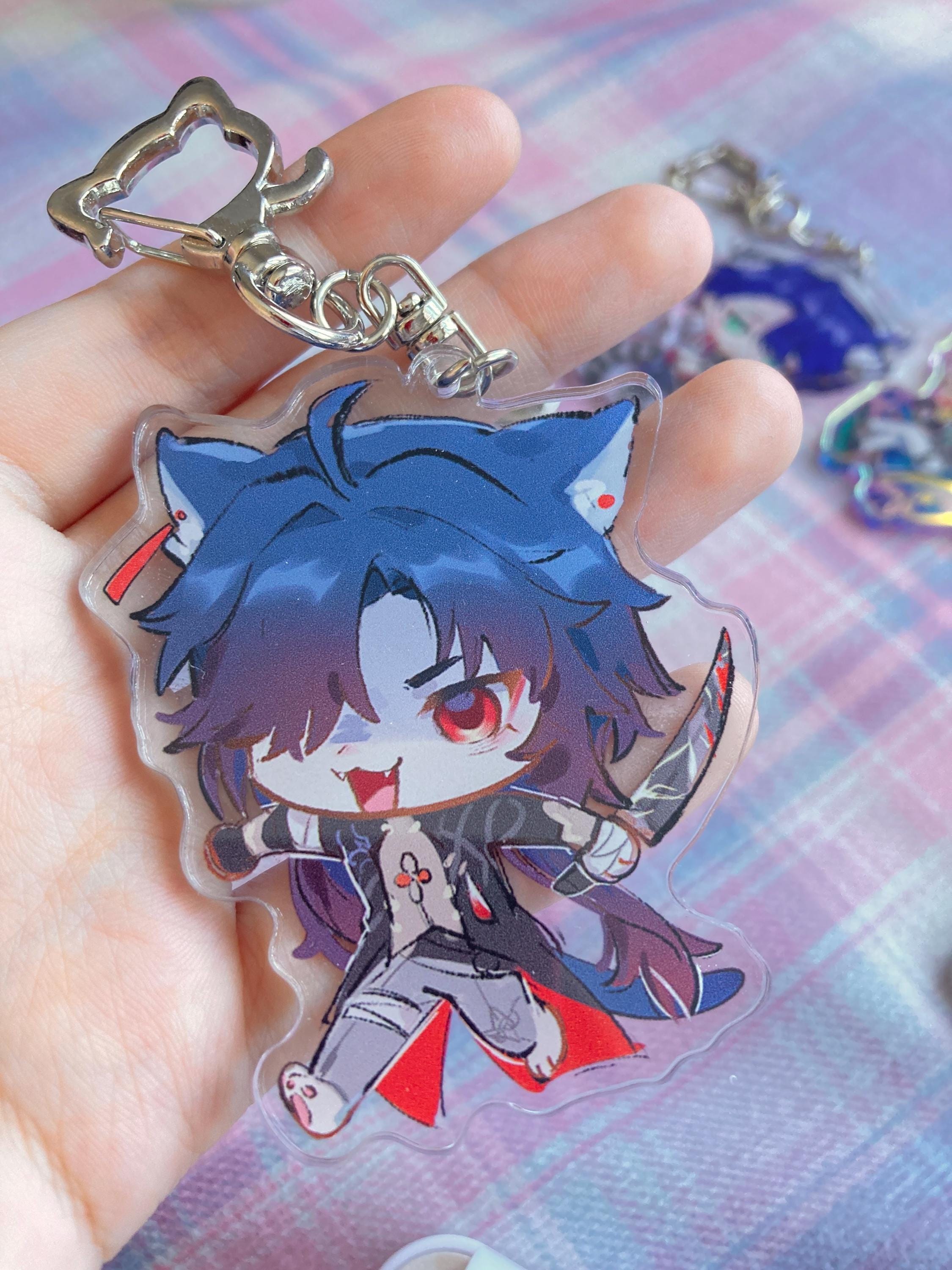 Acrylic Charms Honkai Star Rail, Chibi Cute Sampo, Aventurine, Dr.ratio ...