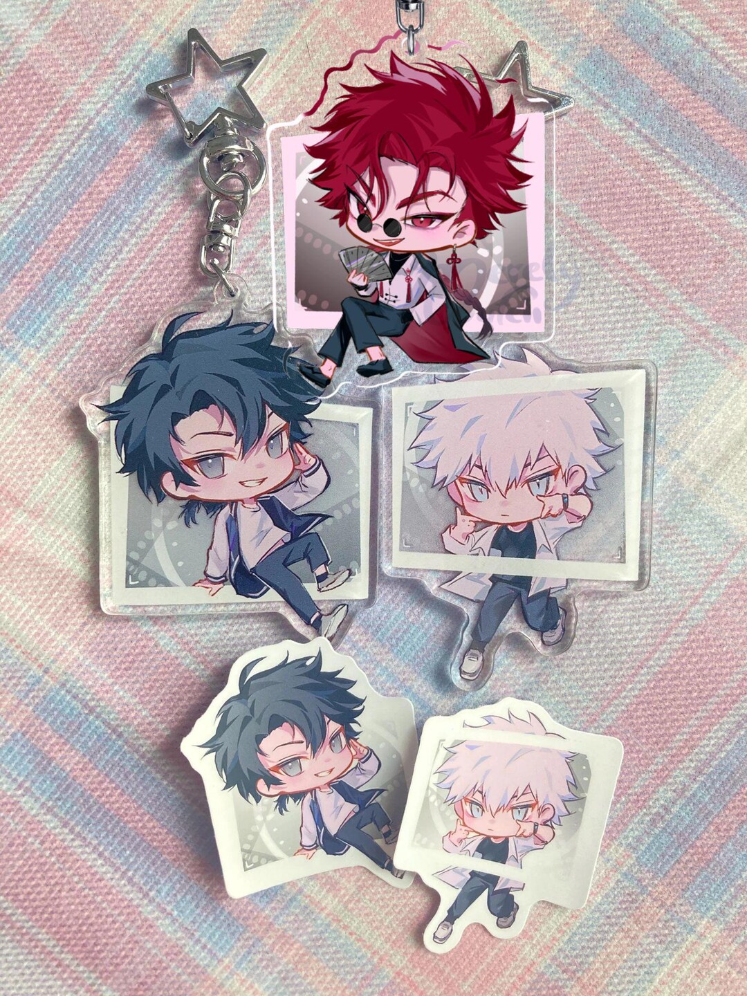 Link Click Keychain Charm, Sticker, Lu Guang and Cheng Xiaoshi Merch ...