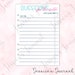 DIGITAL DOWNLOAD PDF Temperature Log Jessica's Journal Spread - Etsy