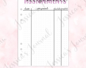 Anxiety Tracker Jessica's Journal Spread - Etsy