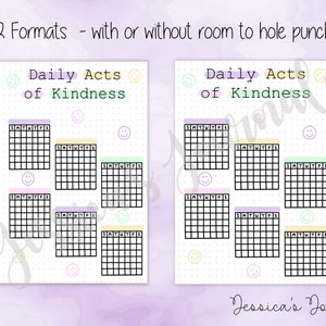 DIGITAL DOWNLOAD | PDF | Daily Acts of Kindness | Jessica's Journal ...