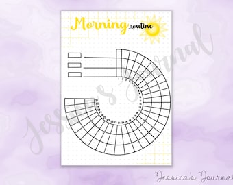 DIGITAL DOWNLOAD PDF Energy Tracker Jessica's Journal Spread - Etsy