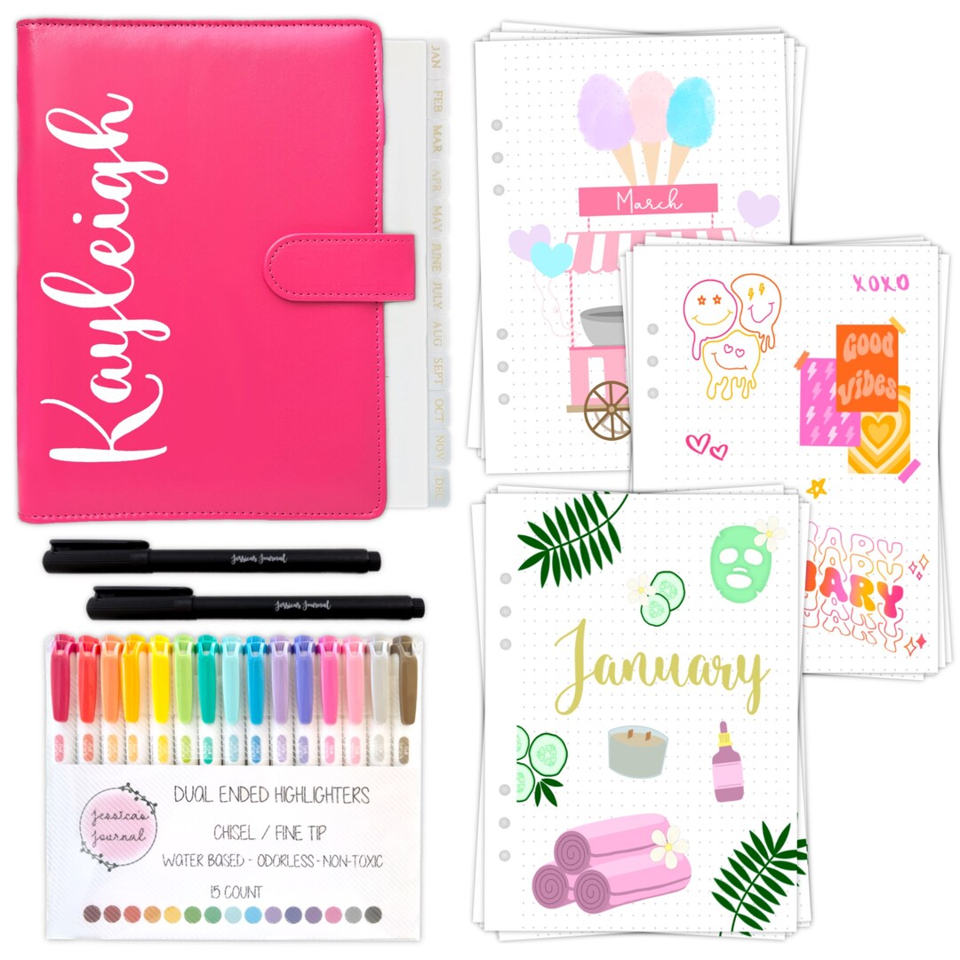 The Starter Kit Self-care Journal Starter Kit Personalized Journal ...