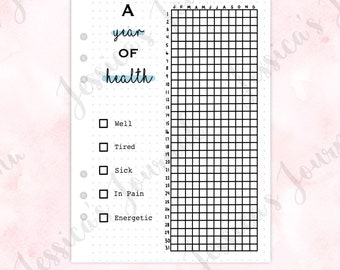 Activity Rings Tracker Apple Watch Rings Jessica's Journal Spread - Etsy