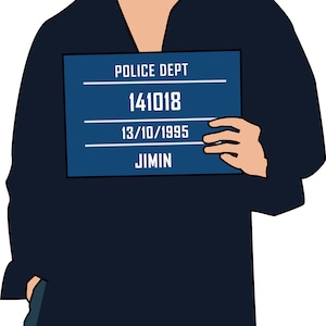 BTS Set Butter Criminal Handcuff Clipart Drawing Vector, JPG, PNG, - Etsy