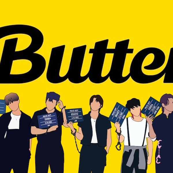 Bts Butter Poster - Etsy