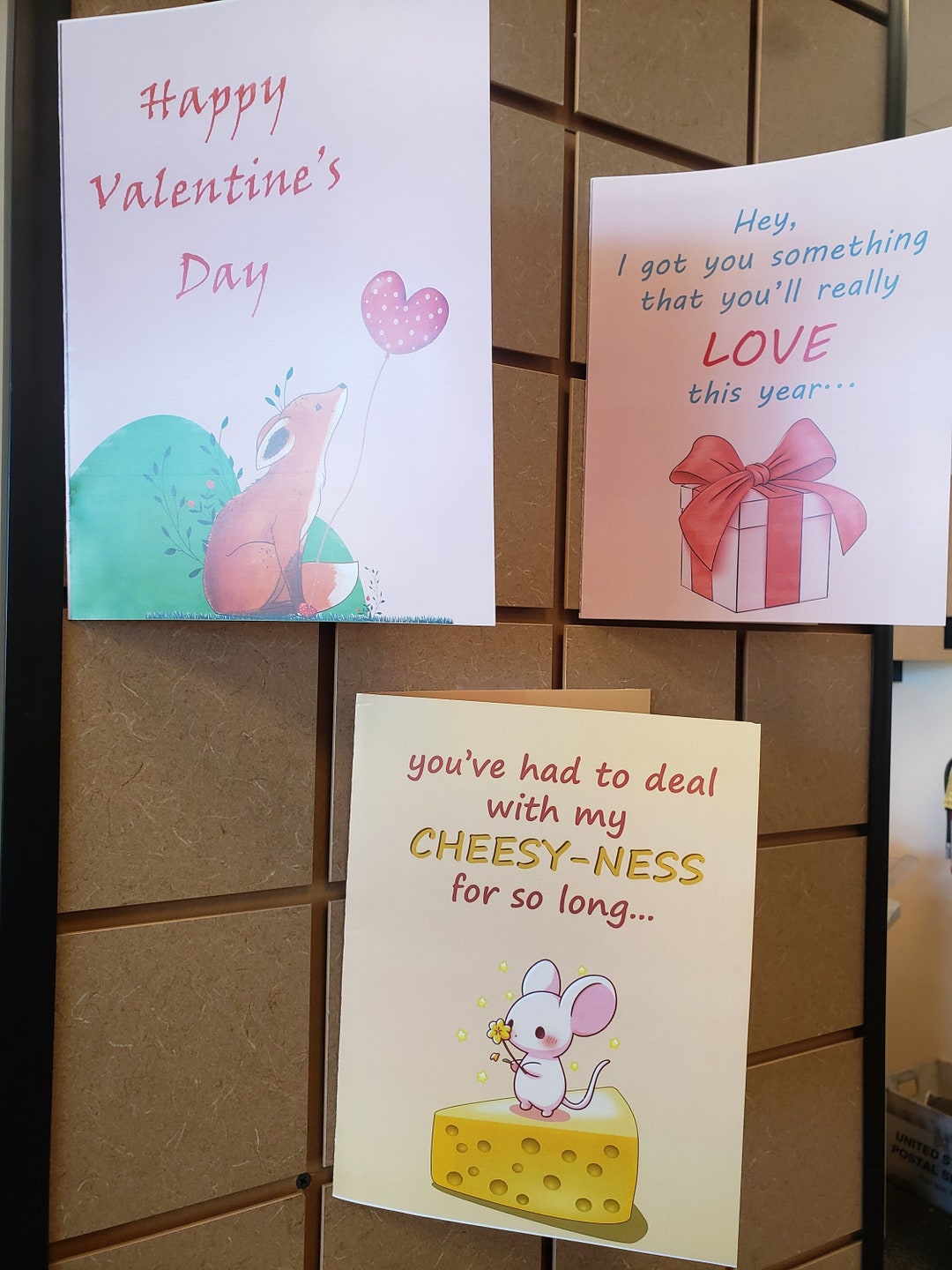 Jumbo Customizable Valentine's Day Cards - Etsy
