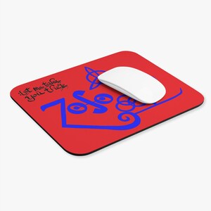Ancient Pagan Symbols Led Zeppelin Rectangle Mouse Pad, Classic Rock ...