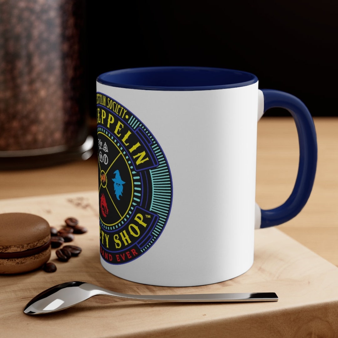 Accent Coffee Mug Led Zeppelin Coffee Cup 11oz Colorful - Etsy
