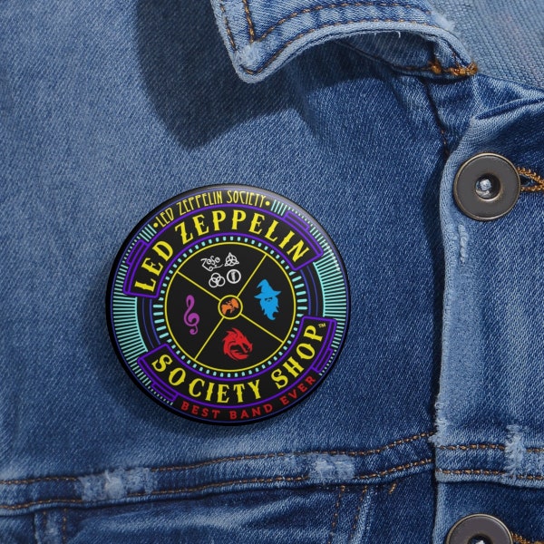 Led Zeppelin Pin - Etsy