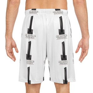 Men's Led Zeppelin Presence the Object Basketball Shorts, Unisex ...