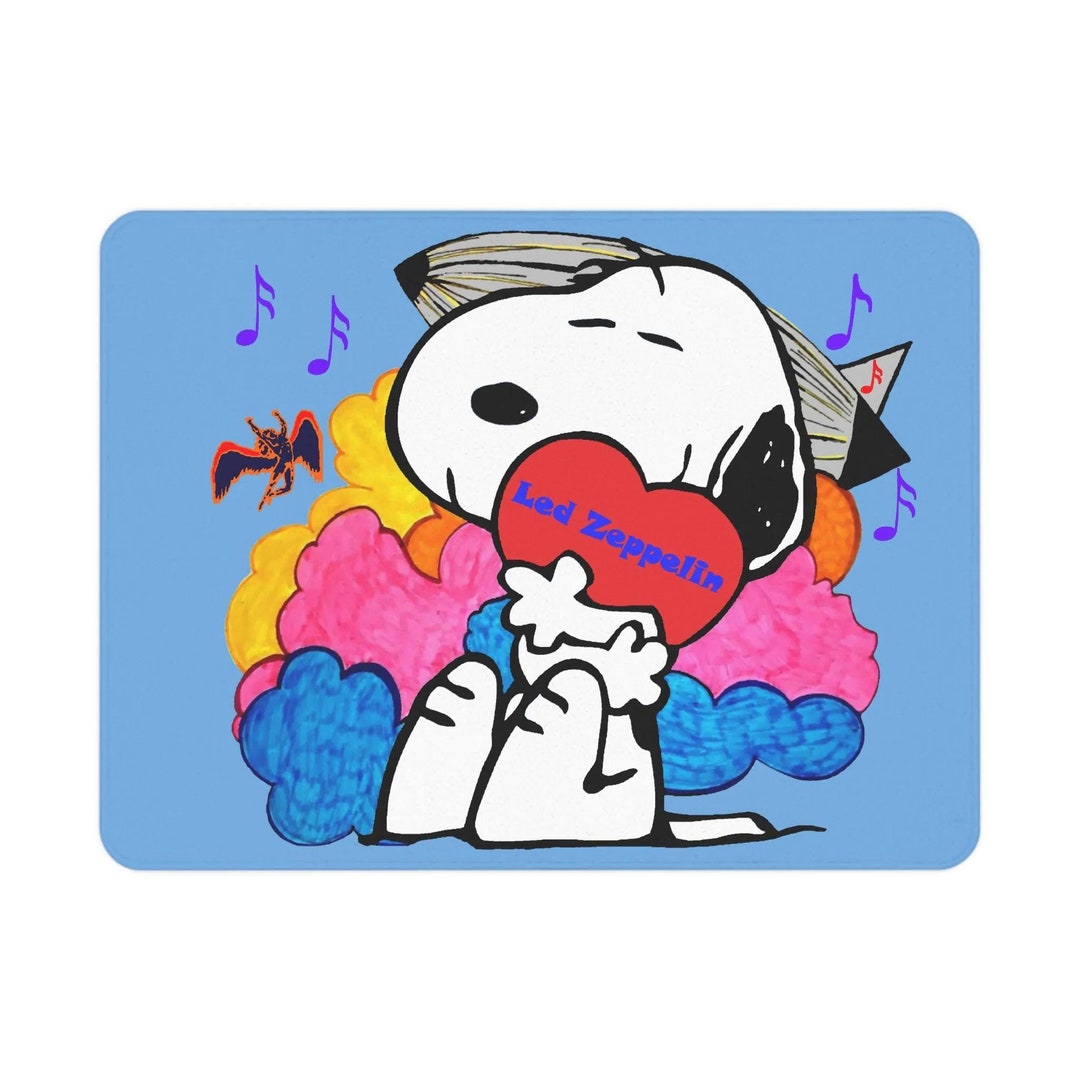 Led Zeppelin Snoopy Baby Blanket, Zeppelin Blimp Throw (30x40 Inch) - Etsy