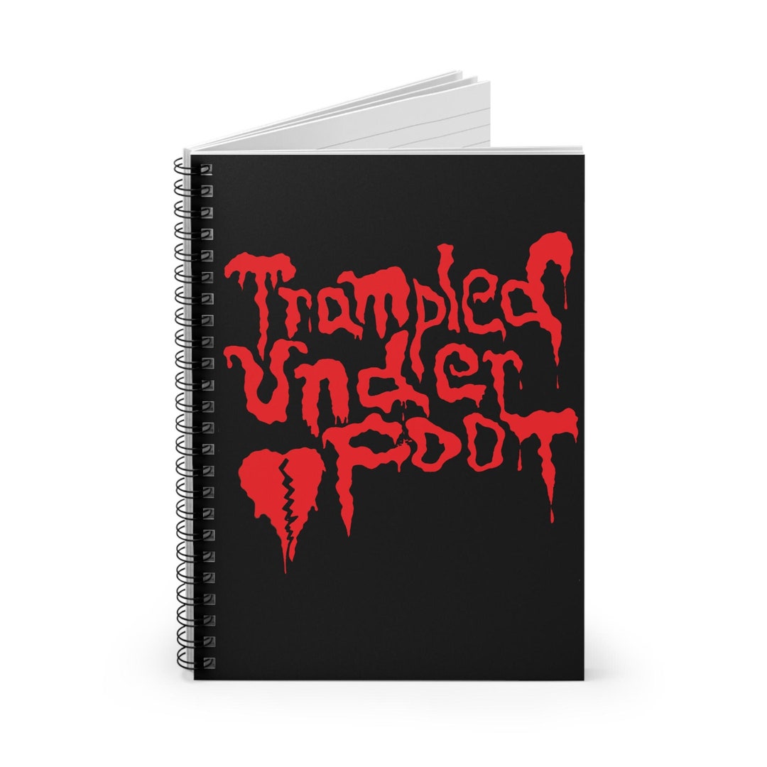 Led Zeppelin Trampled Under Foot Spiral Notebook - Ruled Line - Etsy