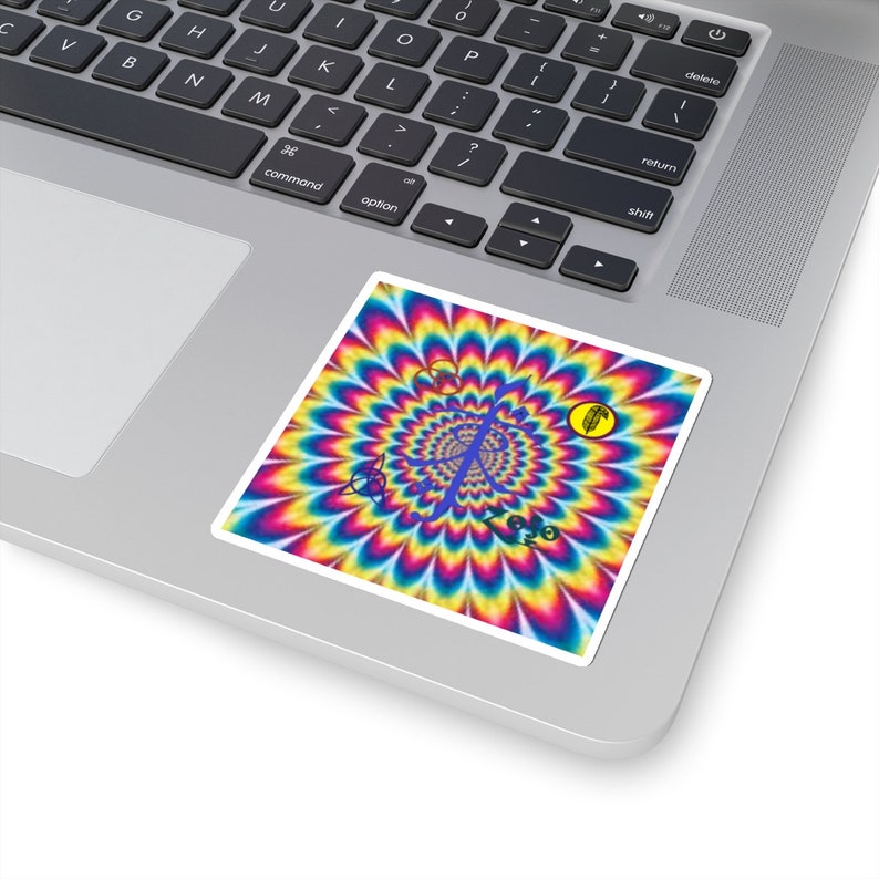 JRR Tolkien Led Zeppelin Sigils Psychedelic Kiss-cut Stickers, Classic ... JRR Tolkien Led Zeppelin Sigils Psychedelic Kiss-cut Stickers, Classic ...